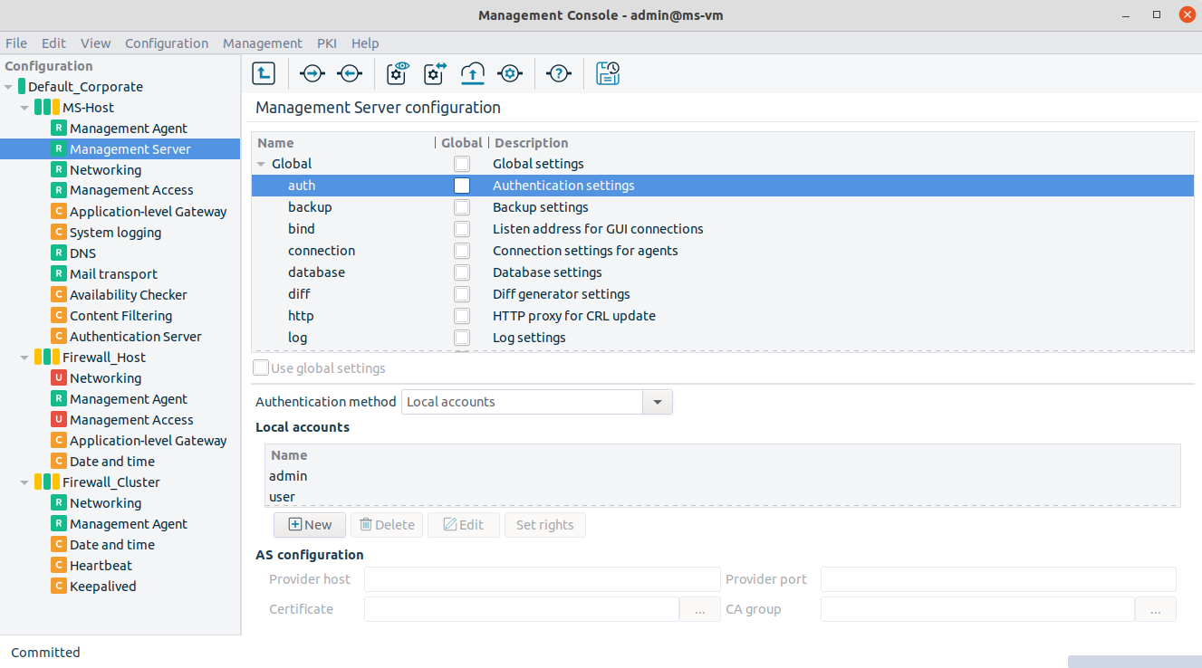 131 Setting Configuration Parameters Proxedo Network Security Suite 2 Administrator Guide